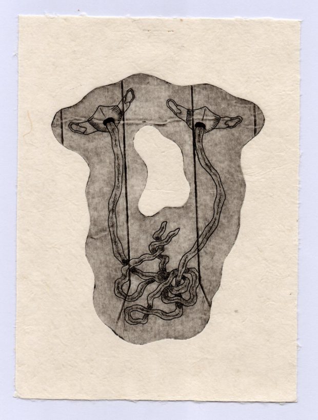 ‘Melangkahi Ular’ Handmade Print « Sharon Chin