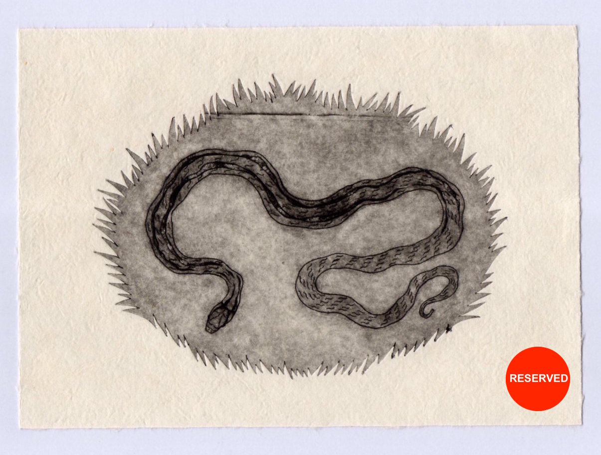 ‘Melangkahi Ular’ Handmade Print « Sharon Chin